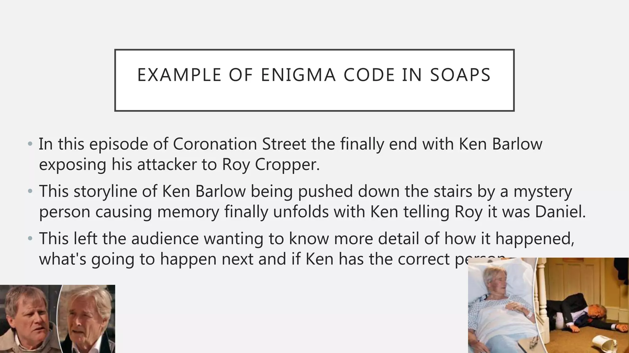 Action and enigma codes | PPT