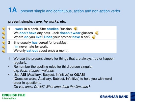Action and non Action verbs Present-Simple and continuous.pdf