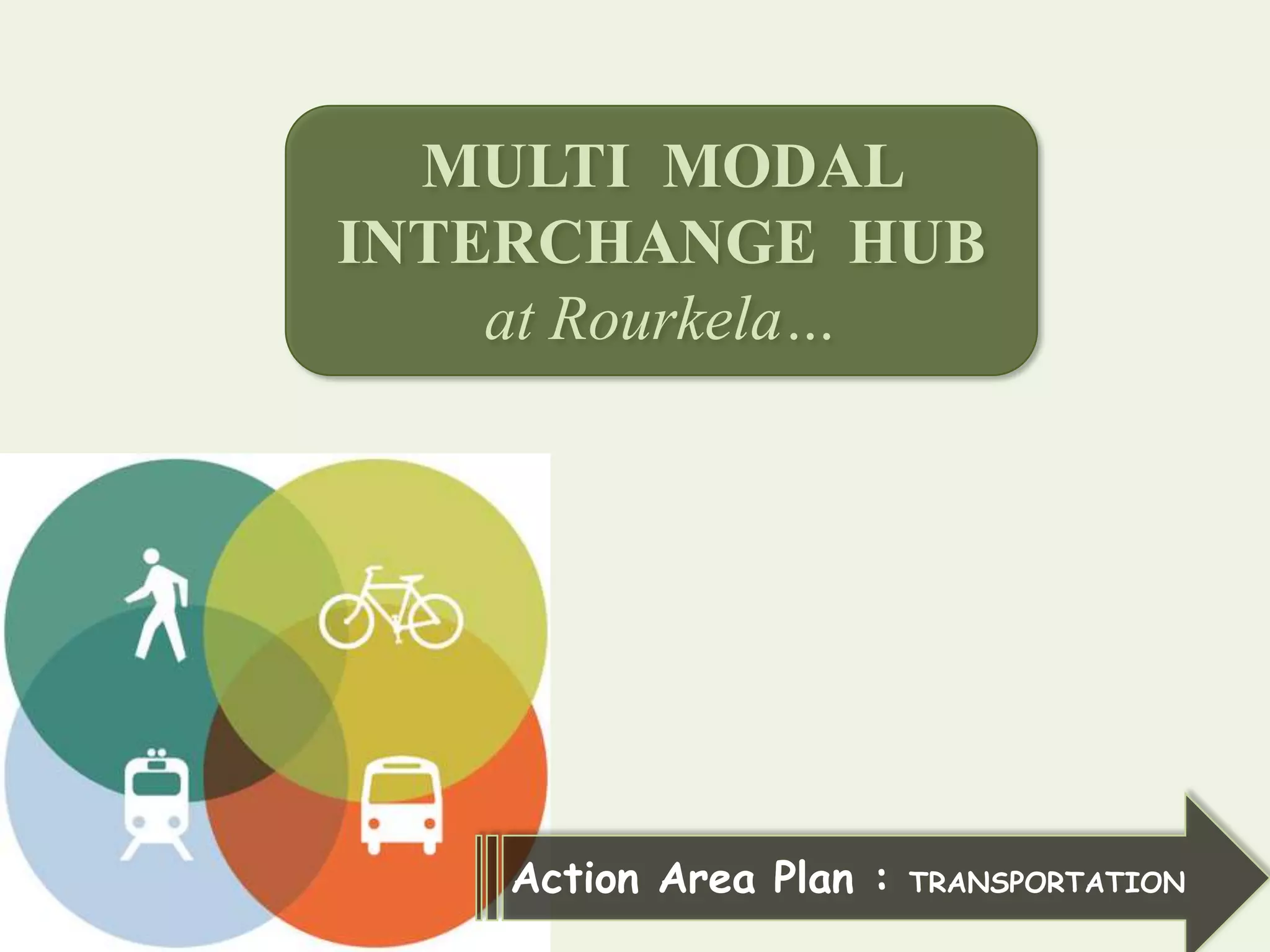 Planning for a Multi-Modal Transportation Hub at Rourkela | PPTX