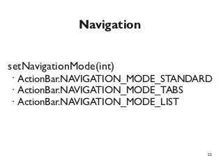 Action bar | PDF | Operating Systems | Computer Software and Applications