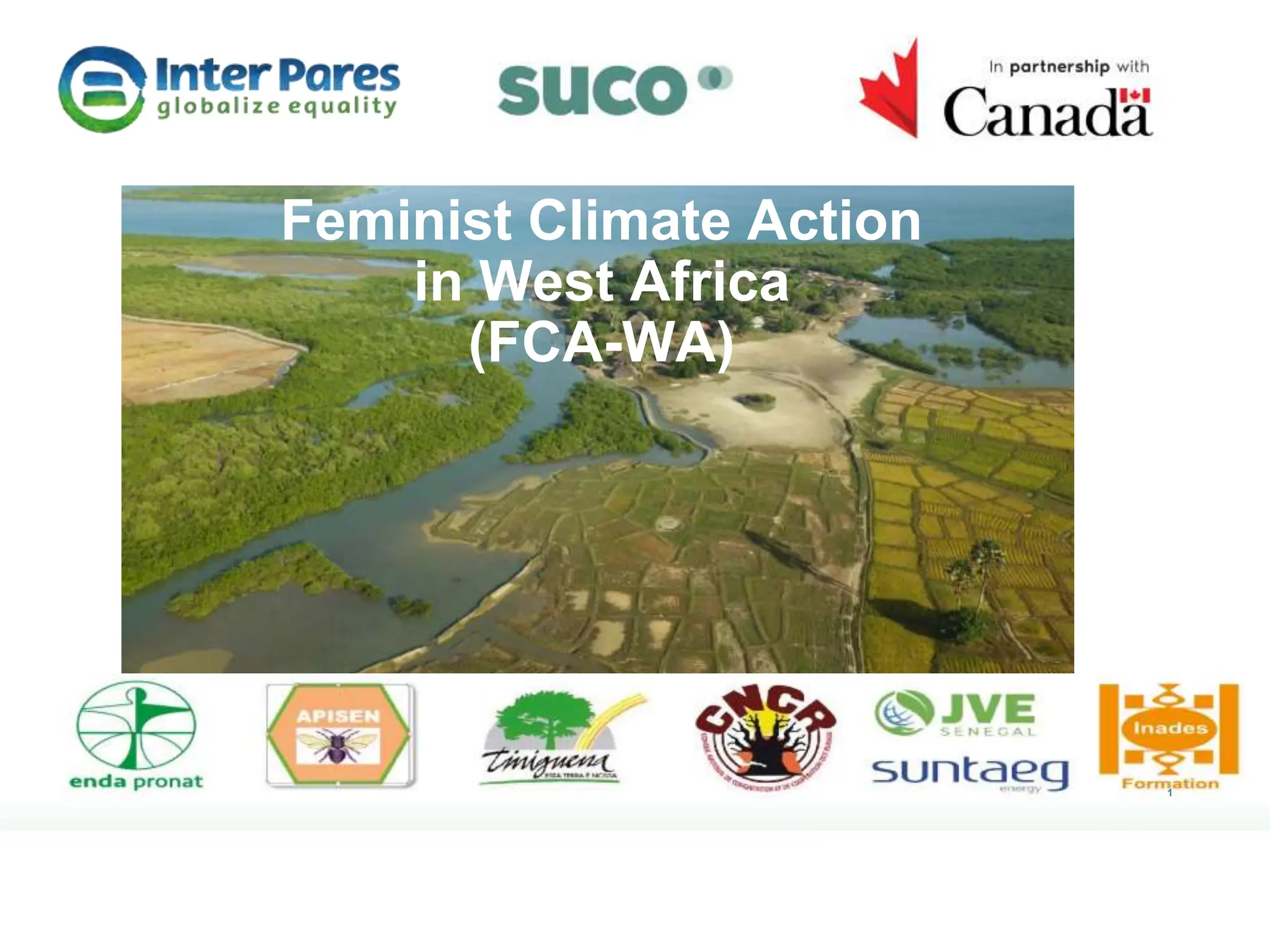 Feminist Climate Action in West Africa (FCA-WA) | PPT
