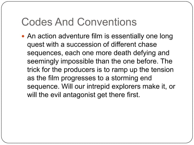 Action codes and conventions | PPT