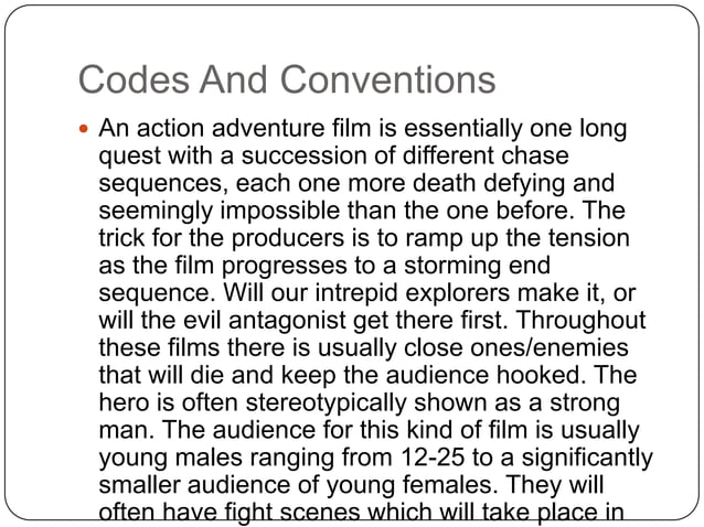 Action codes and conventions | PPTX