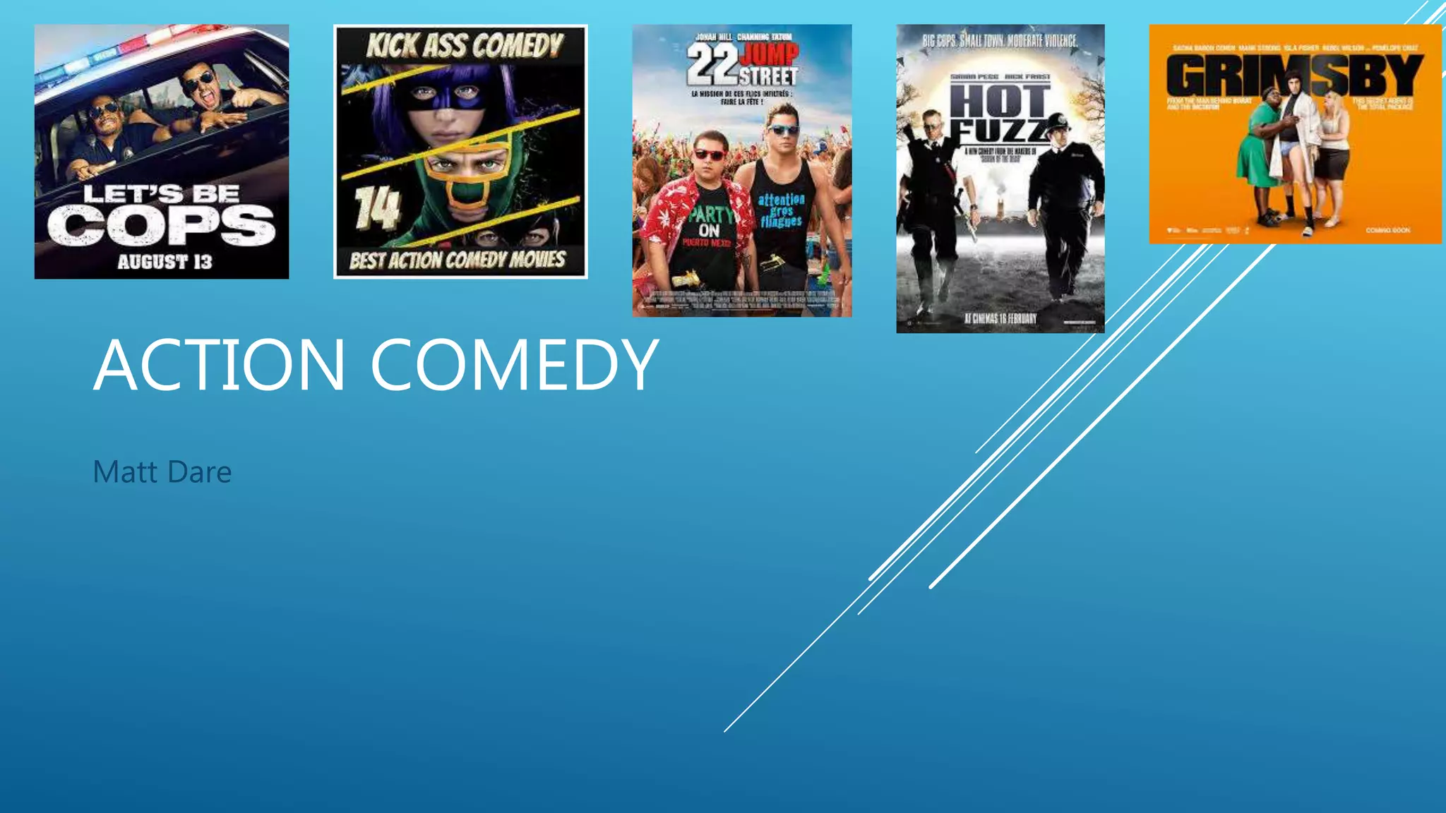 Action comedy | PPTX | Comedy | Genres