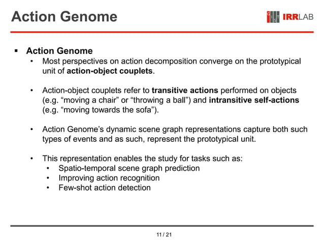 Action Genome Action As Composition Of Spatio Temporal Scene Graphs Ppt