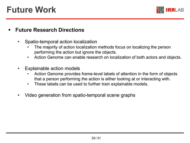 Action Genome Action As Composition Of Spatio Temporal Scene Graphs Ppt