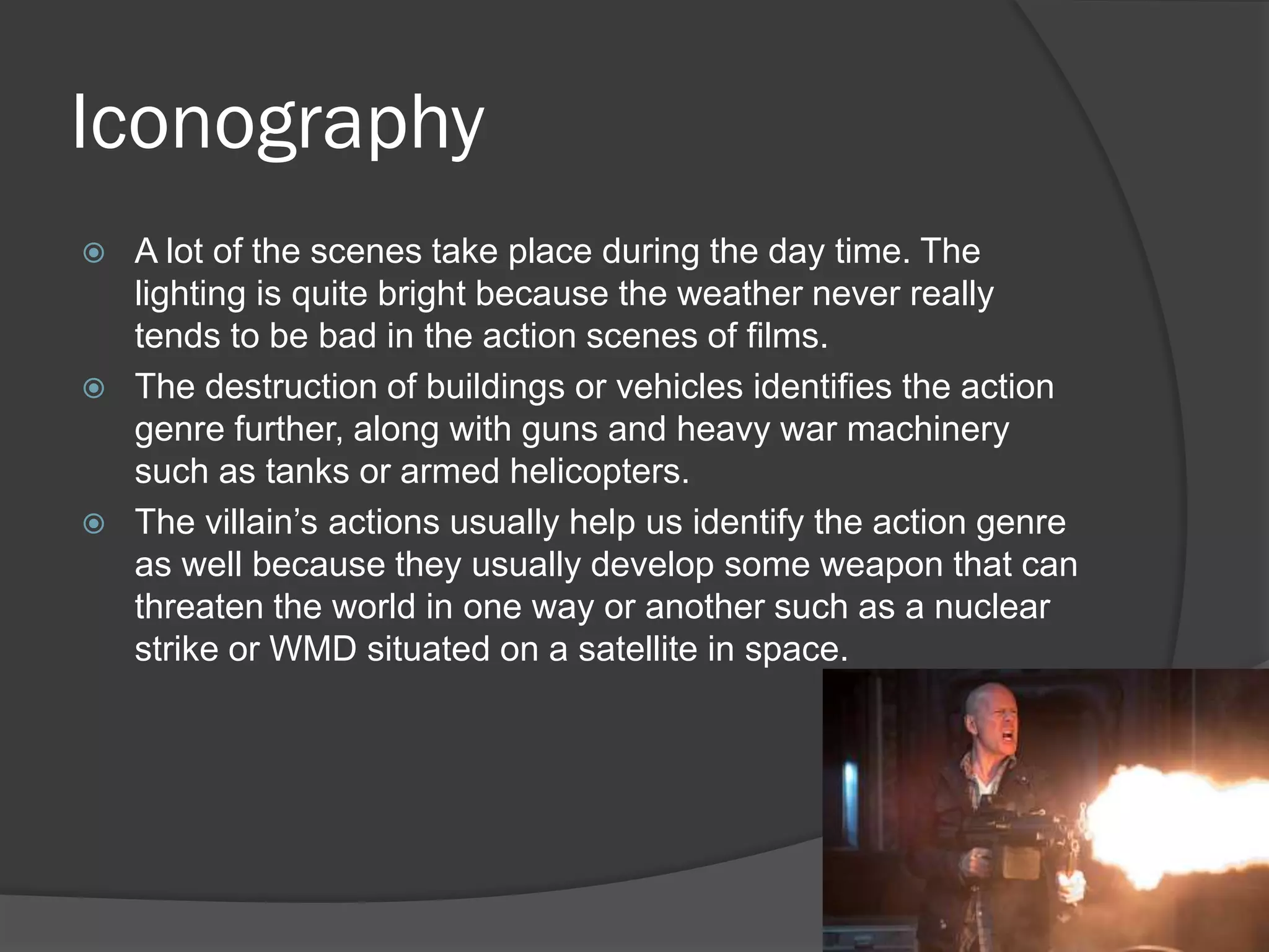 Action Genre Conventions | PPTX