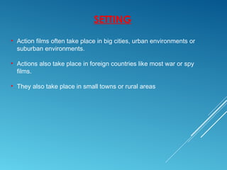 Action genre conventions | PPT