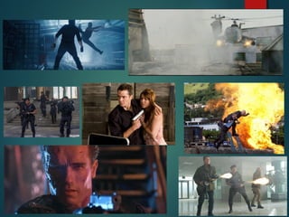 Action genre modelled | PPT