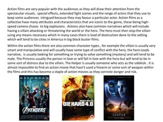Action genre research | PPT