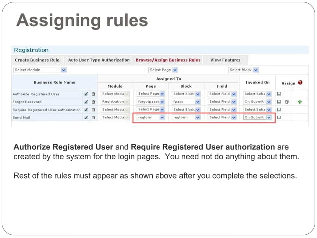 Action Guide Reg Process | PPT