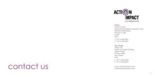 Action Impact Credentials | PPT