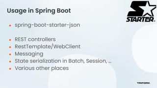 Action Jackson! Effective JSON processing in Spring Boot Applications | PPT