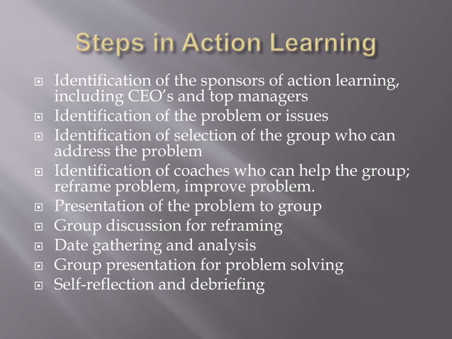 Action learning | PPT