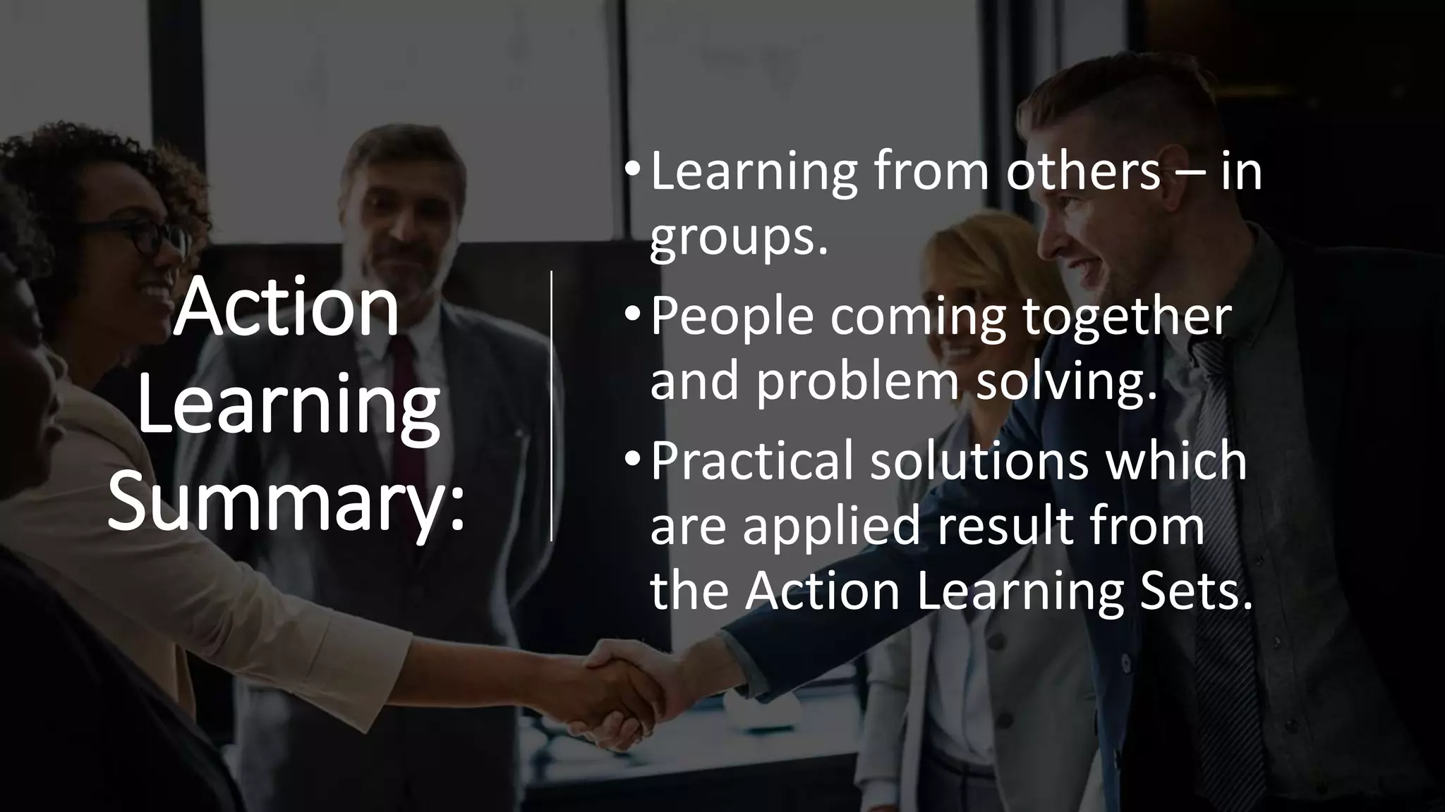 Action Learning | PPT