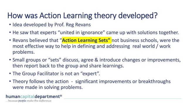 Action Learning | PPT