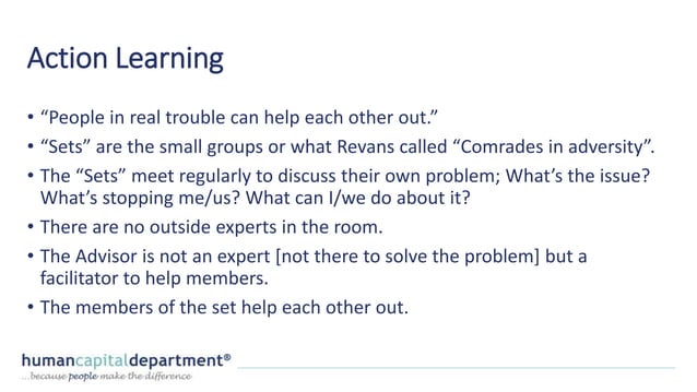 Action Learning | PPT
