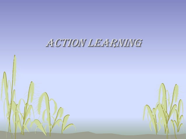 Action learning approach | PPTX