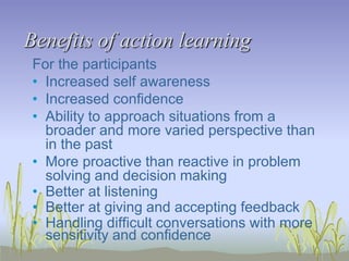 Action learning approach | PPTX