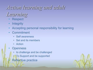Action learning approach | PPTX