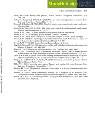 Action learning dissertations structure, supervision and examination.pdf