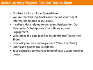 Action learning project_tool_share_4_15_13 | PPT