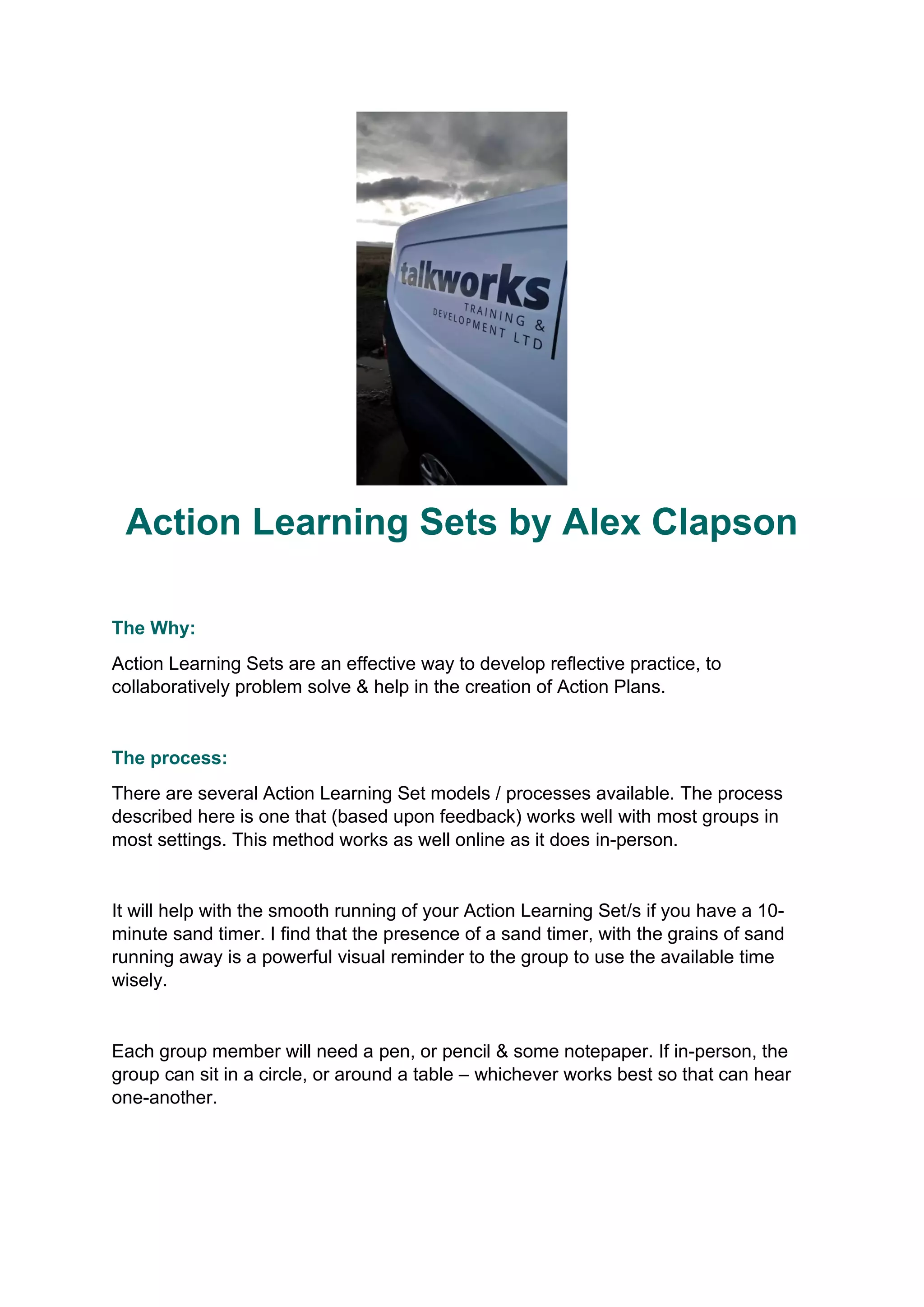 Action Learning Sets by Alex Clapson.pdf
