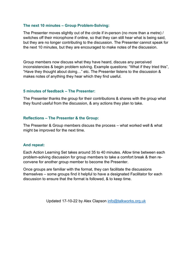 Action Learning Sets by Alex Clapson.pdf