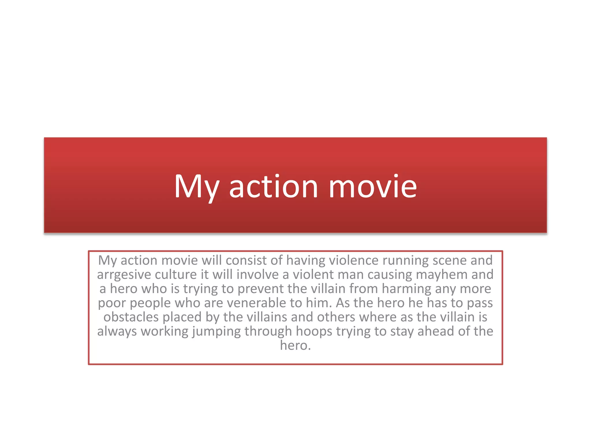 Action movie history | PPTX | Action/Adventure | Genres