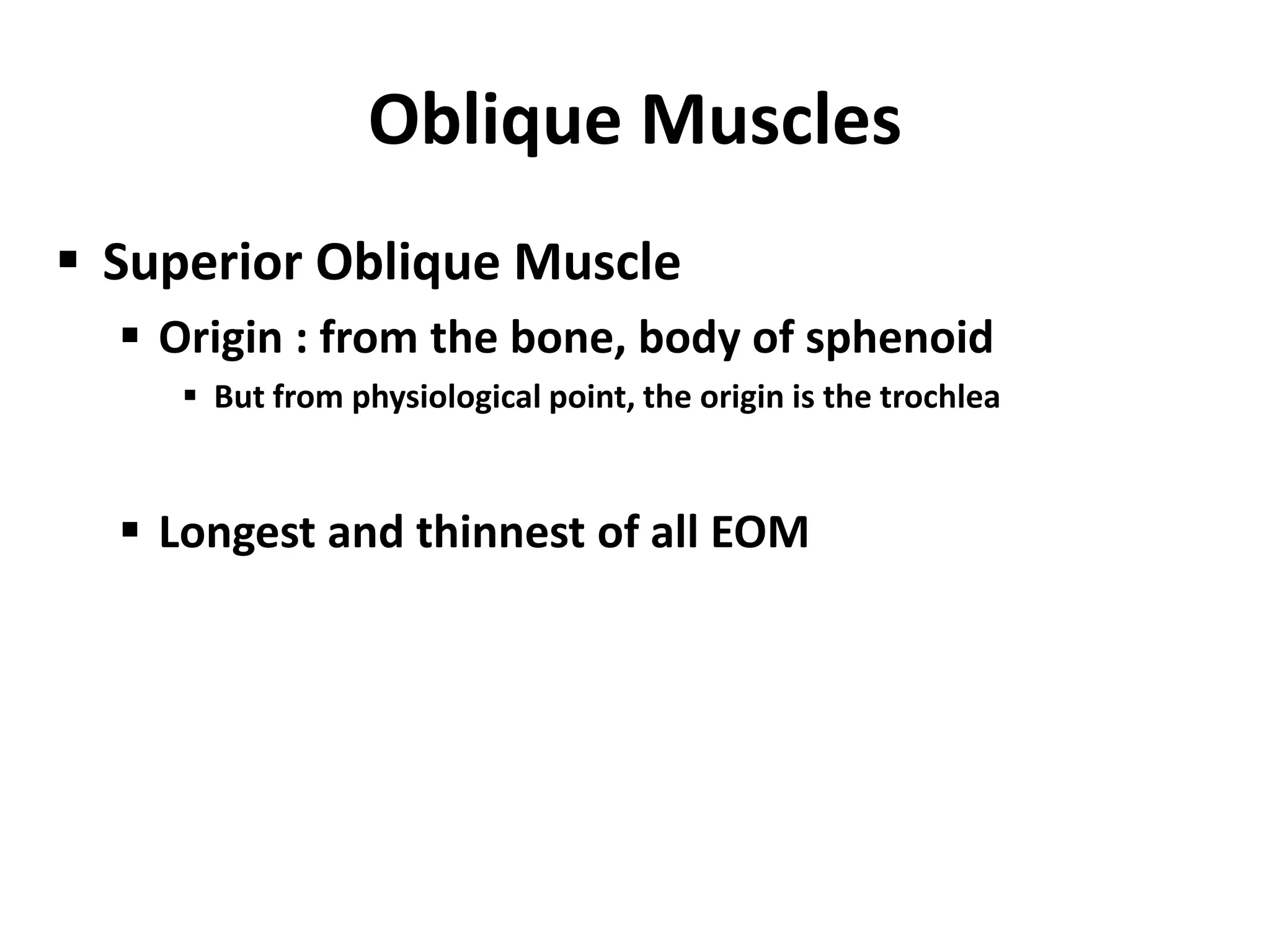 Action of extraocular muscles and various laws involved | PPTX