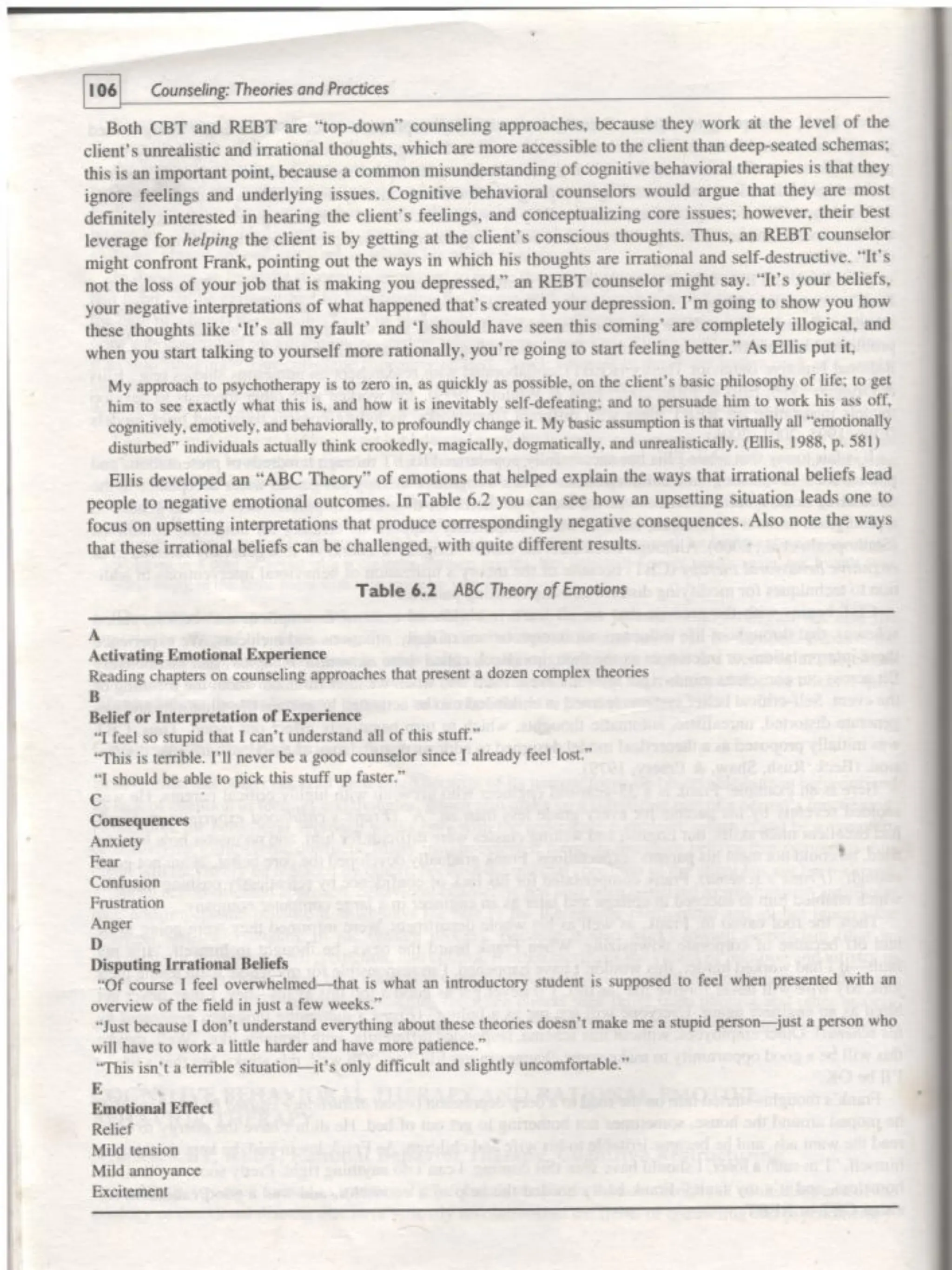 Action oriented approach is about the different orientations on ...