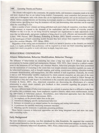 Action oriented approach is about the different orientations on ...