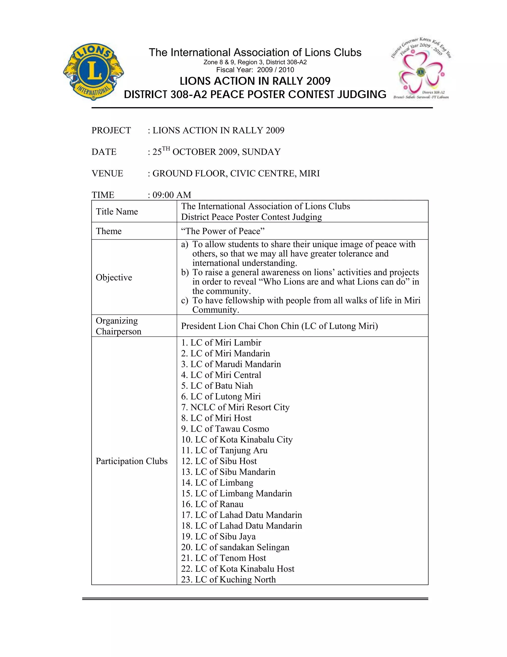 Action Peace Poster | PDF