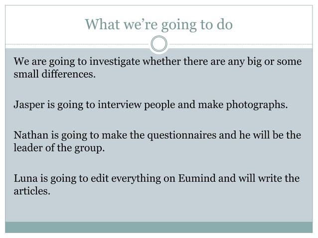 Action plan eumind | PPTX