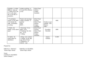 Action plan | DOCX