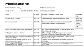 Action plan | PPTX