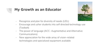 GDSE 584: My Action Plan | PPTX | Special Education | Education