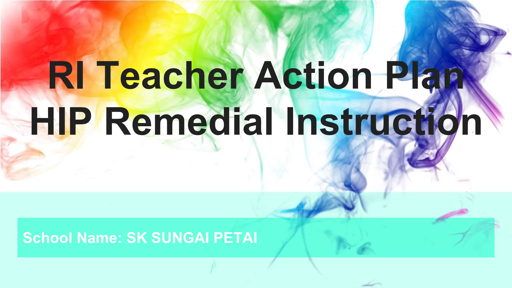 Action Plan HIP Remedial Instructional for Year 4 pupilsonal | PPTX