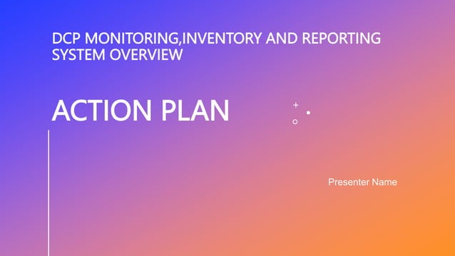 ACTION PLAN for ICT Computers for the whole year | PPTX