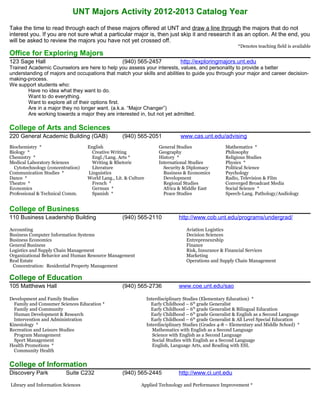 Action plan and majors activity 2012 2013 | DOC