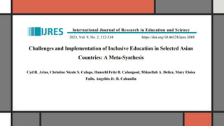 ACTION PLAN FOR LEARNERS WITH SPECIAL NEEDS (INCLUSIVE EDUCATION).pptx