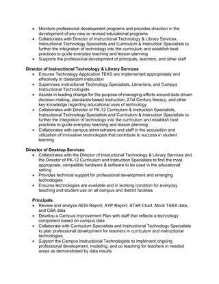 Technology Integration Action Plan | PDF