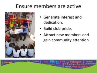 Action plan for small clubs | PPSX