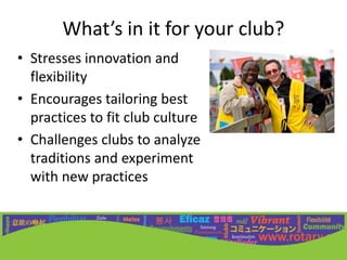 Action plan for small clubs | PPT