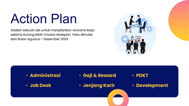 Draft acuan action plan Human Resources Development | PPT