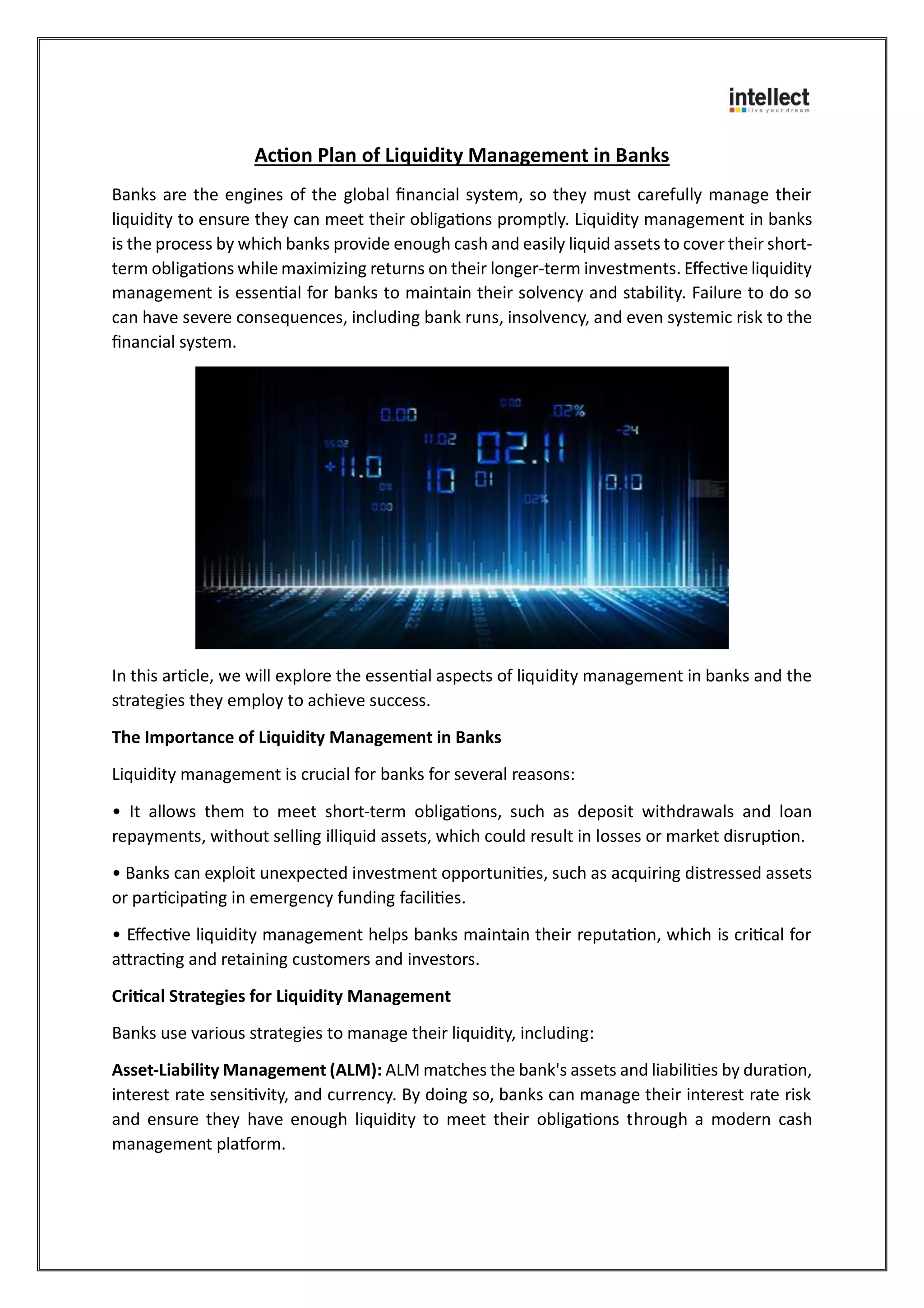 Action Plan of Liquidity Management in Banks.pdf