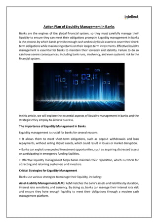 Action Plan of Liquidity Management in Banks.pdf