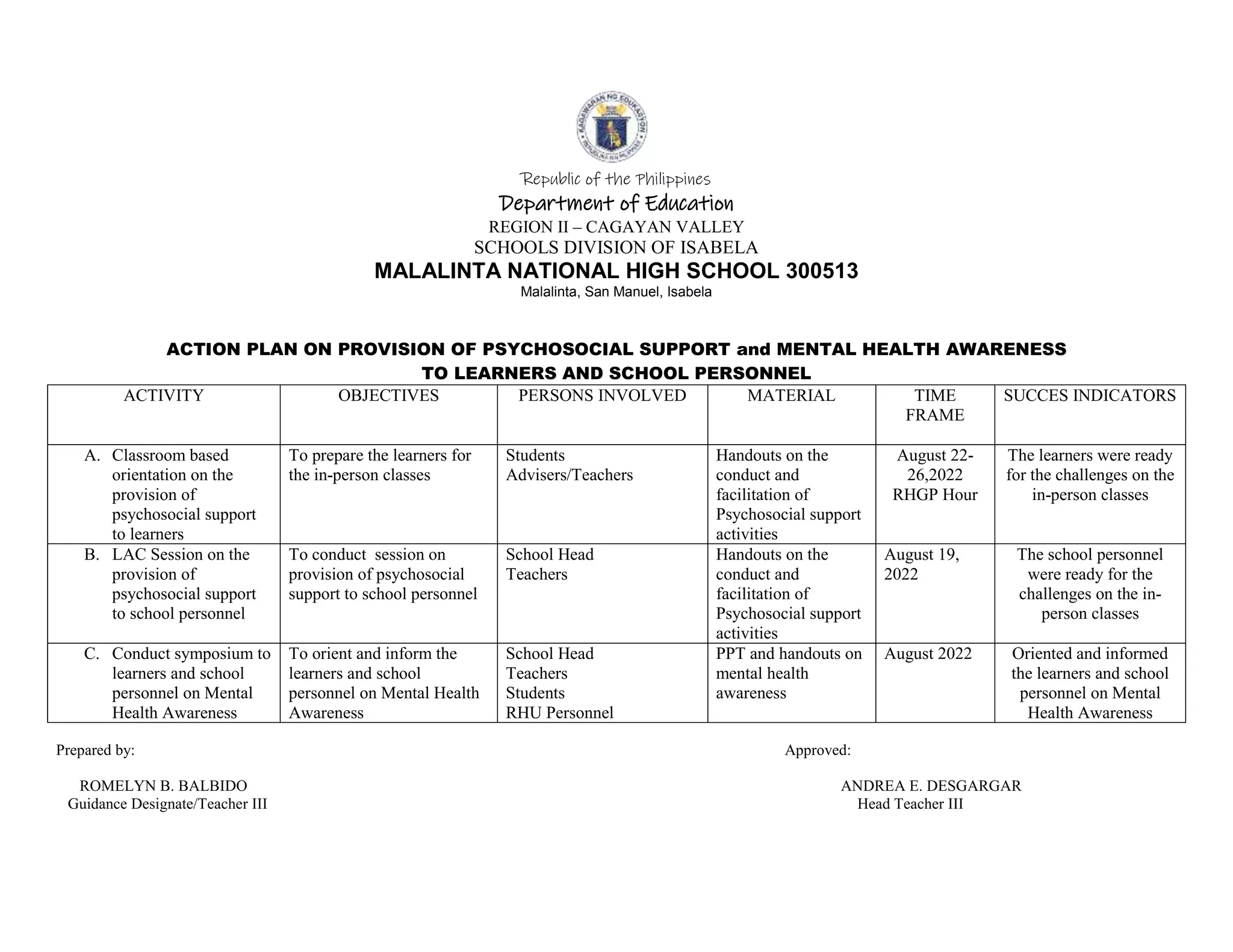 action plan psychological.docx