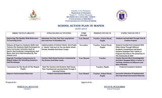 ACTION PLAN SCIENCE GRADE THREE SCHOOL YEAR 2022- 2023 | DOCX