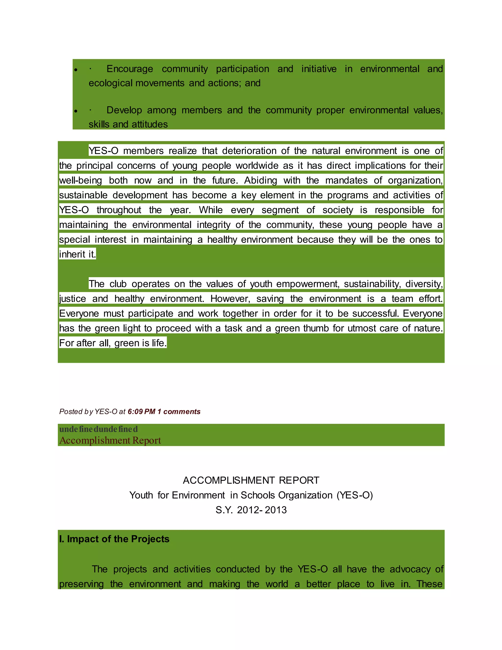 Action plan yes o | DOCX